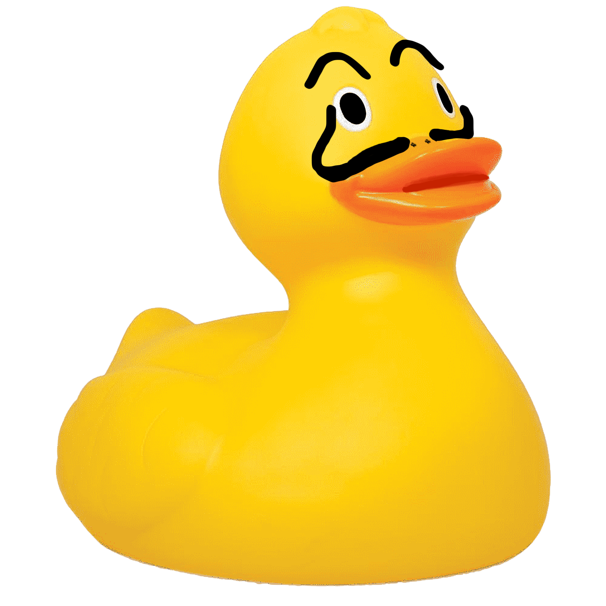 Yellow Duck S.Dali – Digital Art by Marceloj – Marcelo J Bresciani